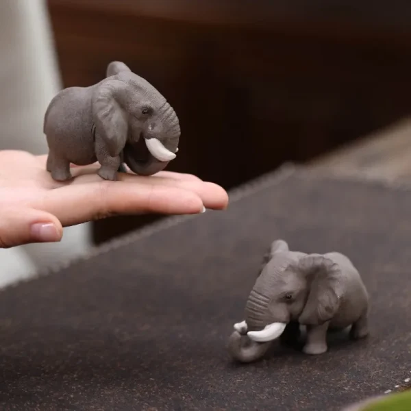 Elephant Tea Pet | Handmade Yixing Zisha Tea Pet - Tea Narrative